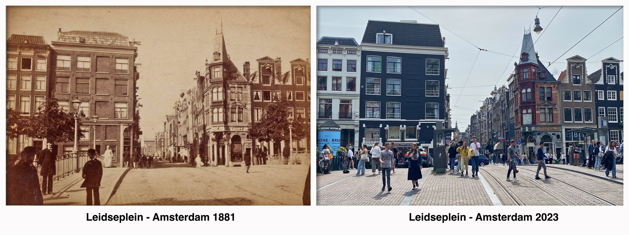 Amsterdam, Then & Now 2023 | History Then and Now